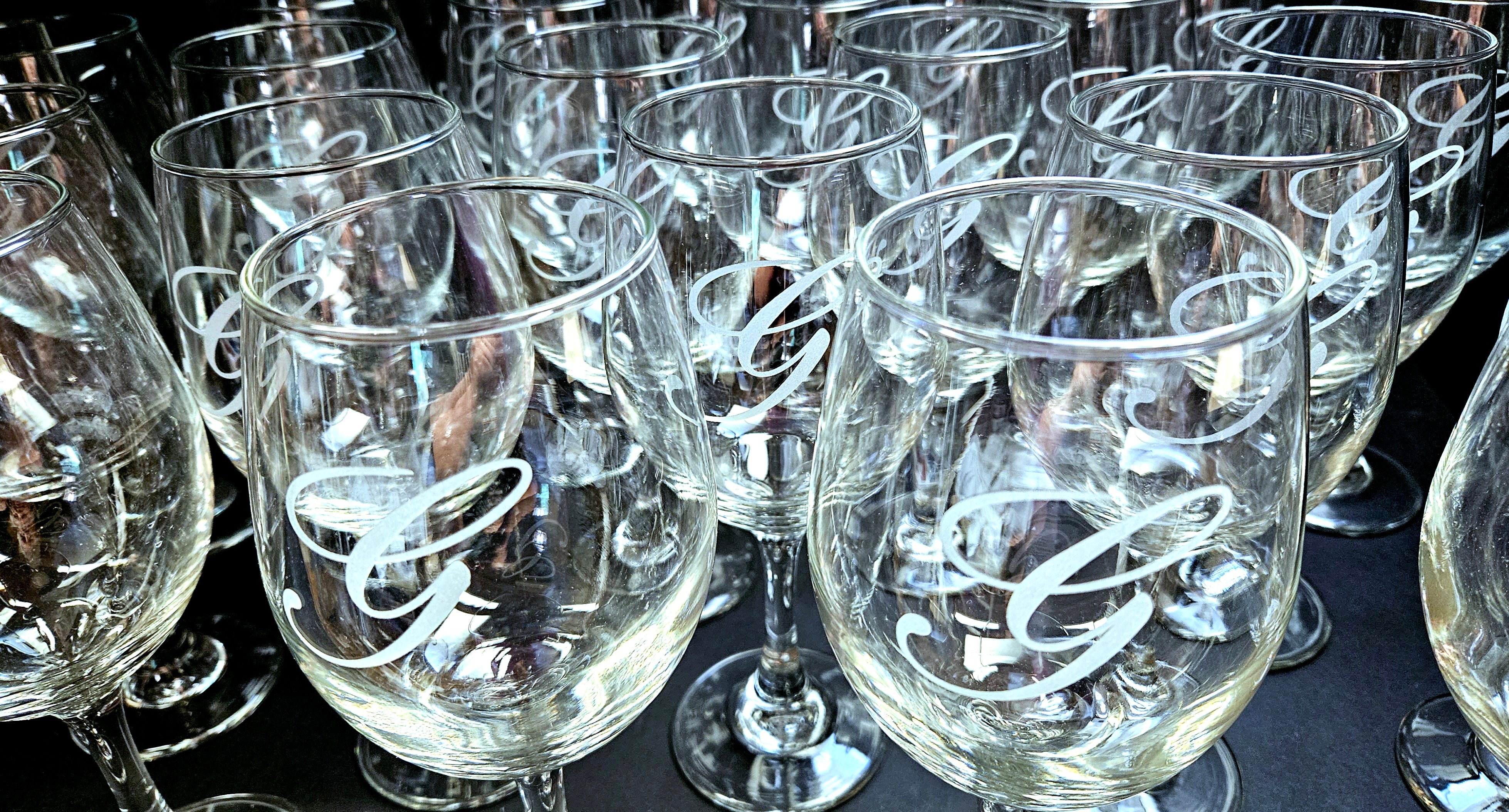 Engraved Glassware for Weddings, Businesses, and Events – Cane Creek ...